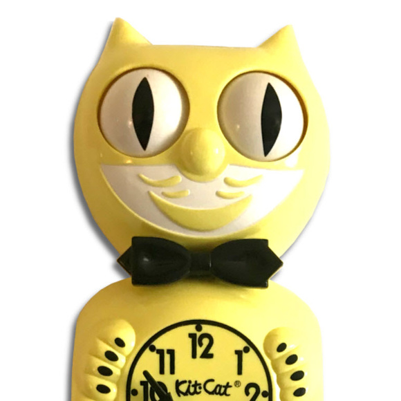 Kit-Cat Klock | Wall Decor | Majestic Yellow Kitcat Clock Kat Klock ...